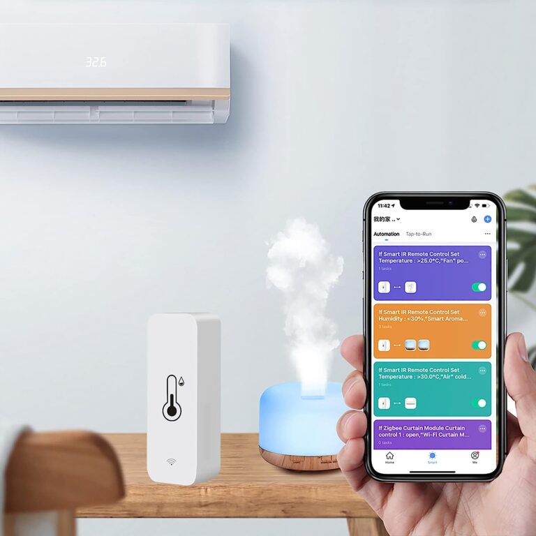 WIFI Temperature & Humidity Sensor – SAMOTECH
